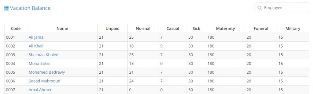 Vacations – Modulus Knowledgebase