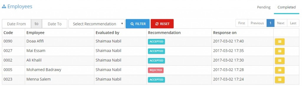 Probation Evaluations – Modulus Knowledgebase