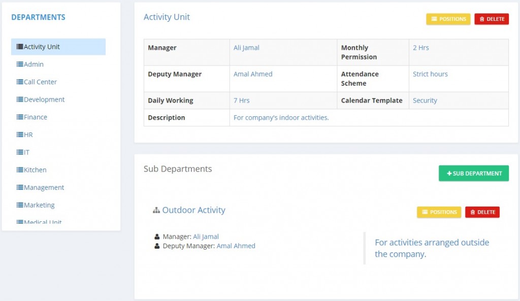 Departments – Modulus Knowledgebase