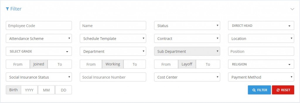 Advanced Filter – Modulus Knowledgebase
